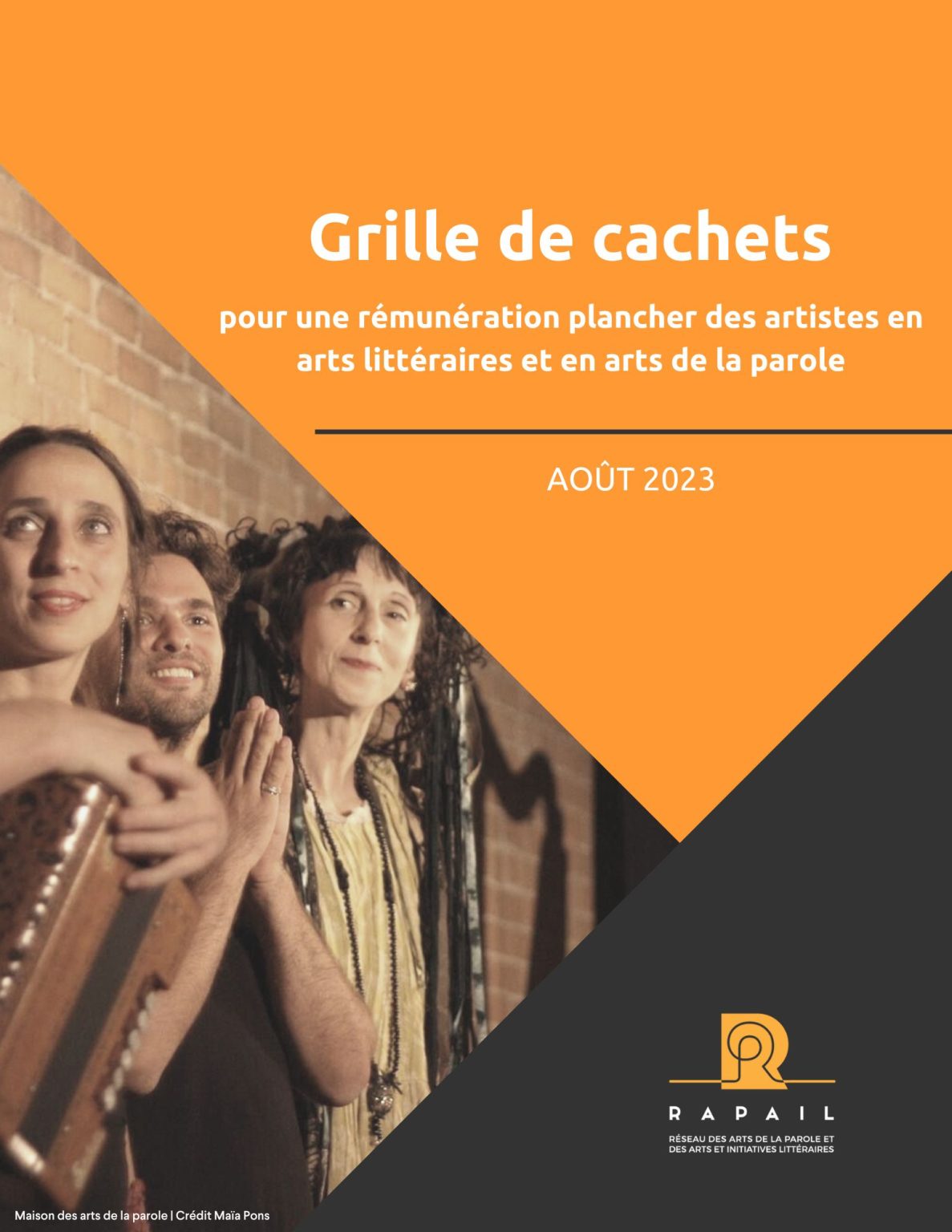 Grille de cachets pour une rémunération plancher - RAPAIL